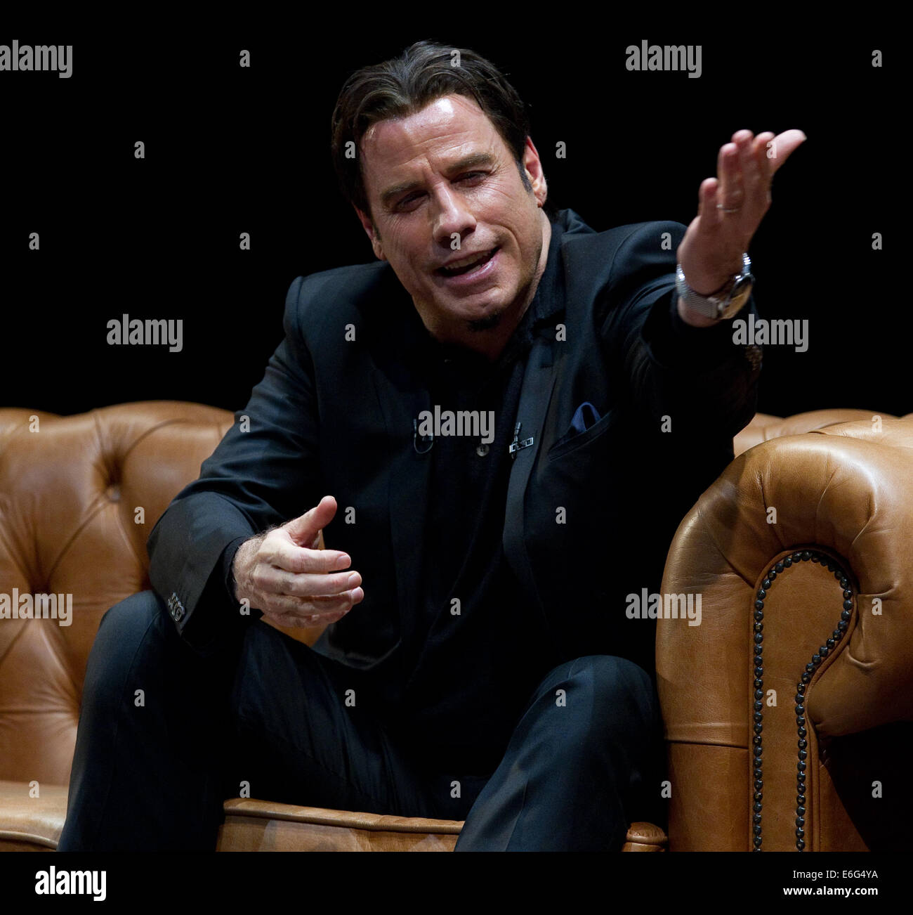 A Conversation with John Travolta. John Travolta makes his west end ...