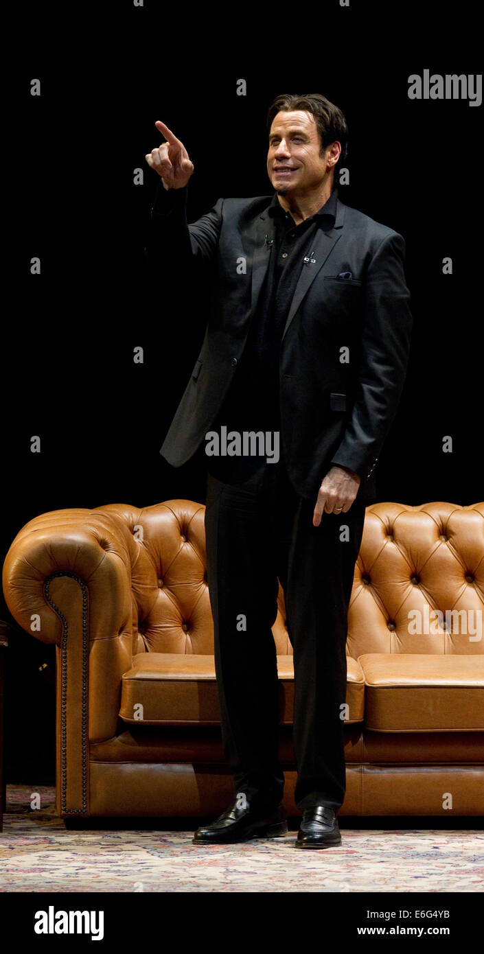 A Conversation with John Travolta. John Travolta makes his west end ...