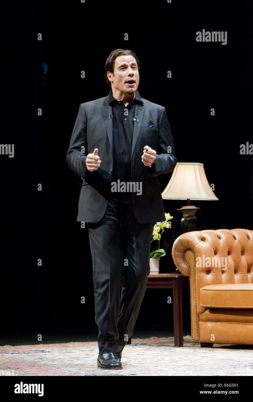 A Conversation with John Travolta. John Travolta makes his west end ...