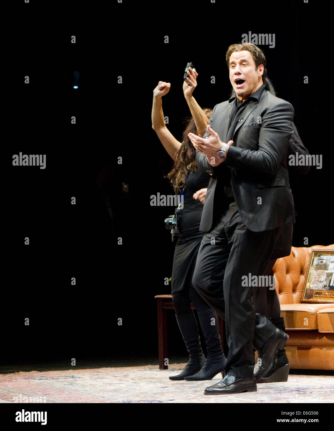 A Conversation with John Travolta. John Travolta makes his west end ...