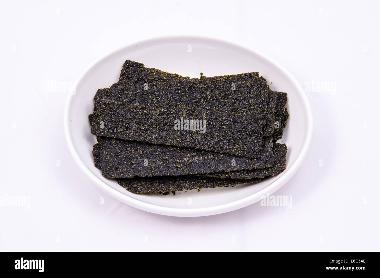 fried seaweed for healthy food Stock Photo - Alamy