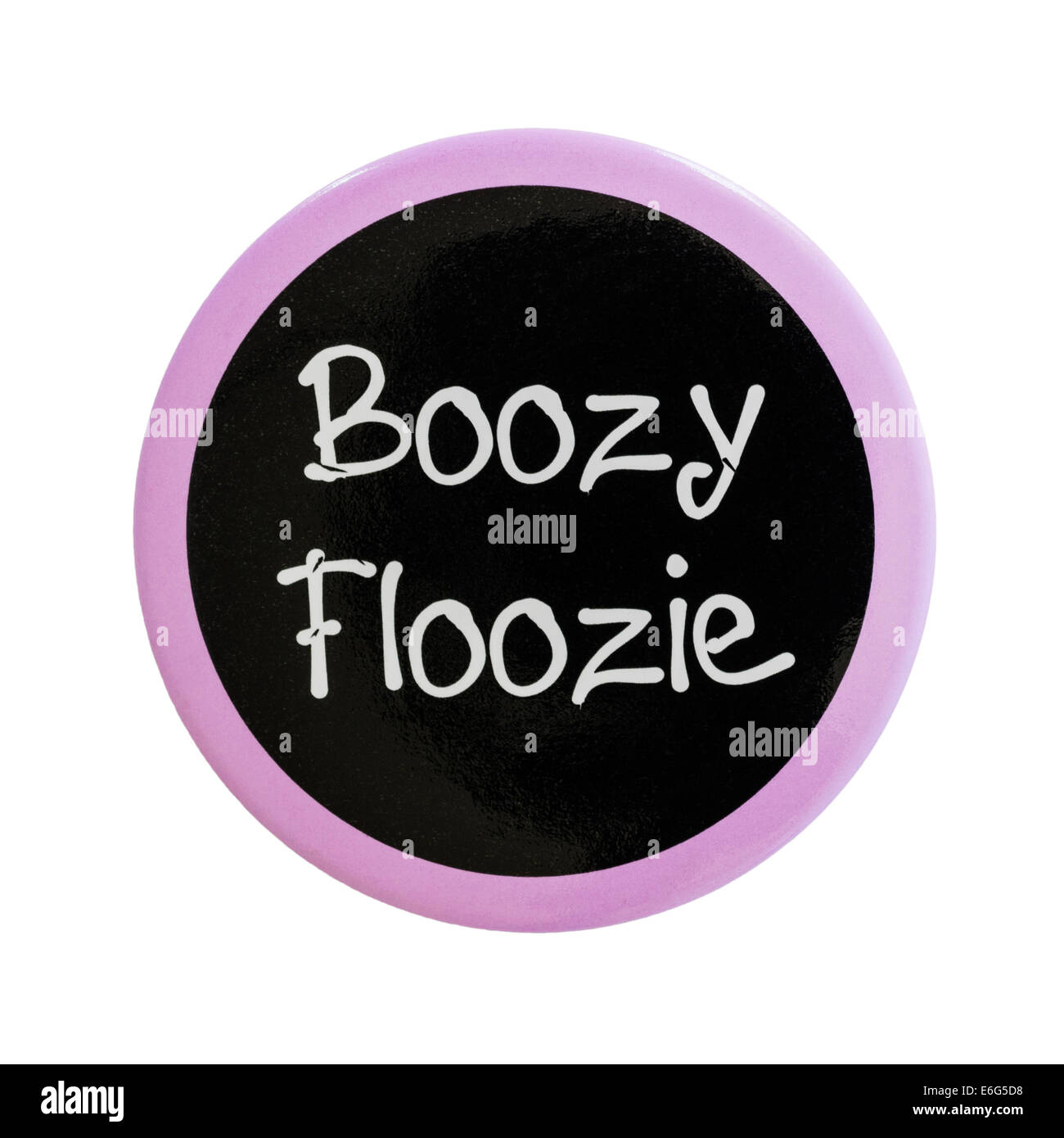 A badge for a hen night on a white background Stock Photo - Alamy