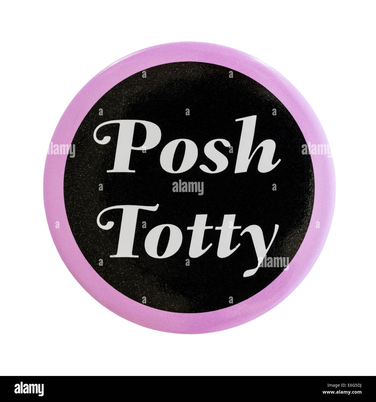 A badge for a hen night on a white background Stock Photo - Alamy