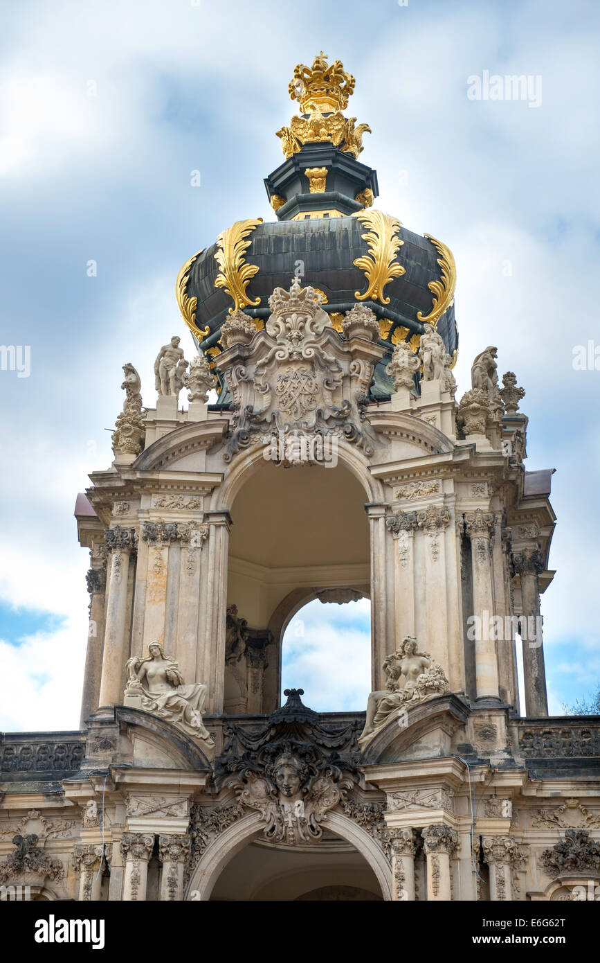 The Zwinger (Der Dresdner Zwinger) is a palace built in Rococo style in ...