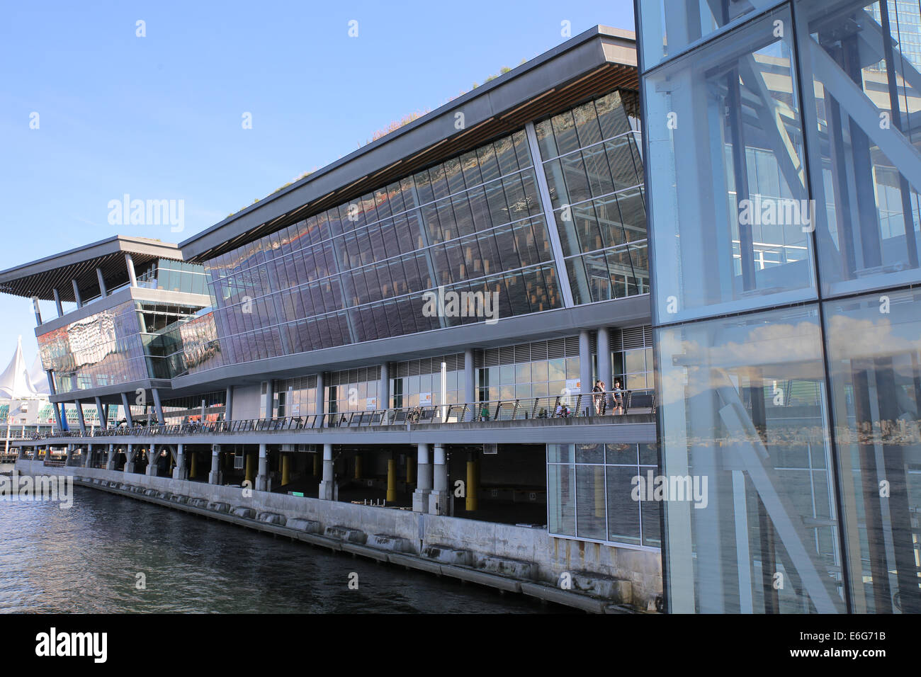 Vancouver Convention center exterior centre Stock Photo - Alamy