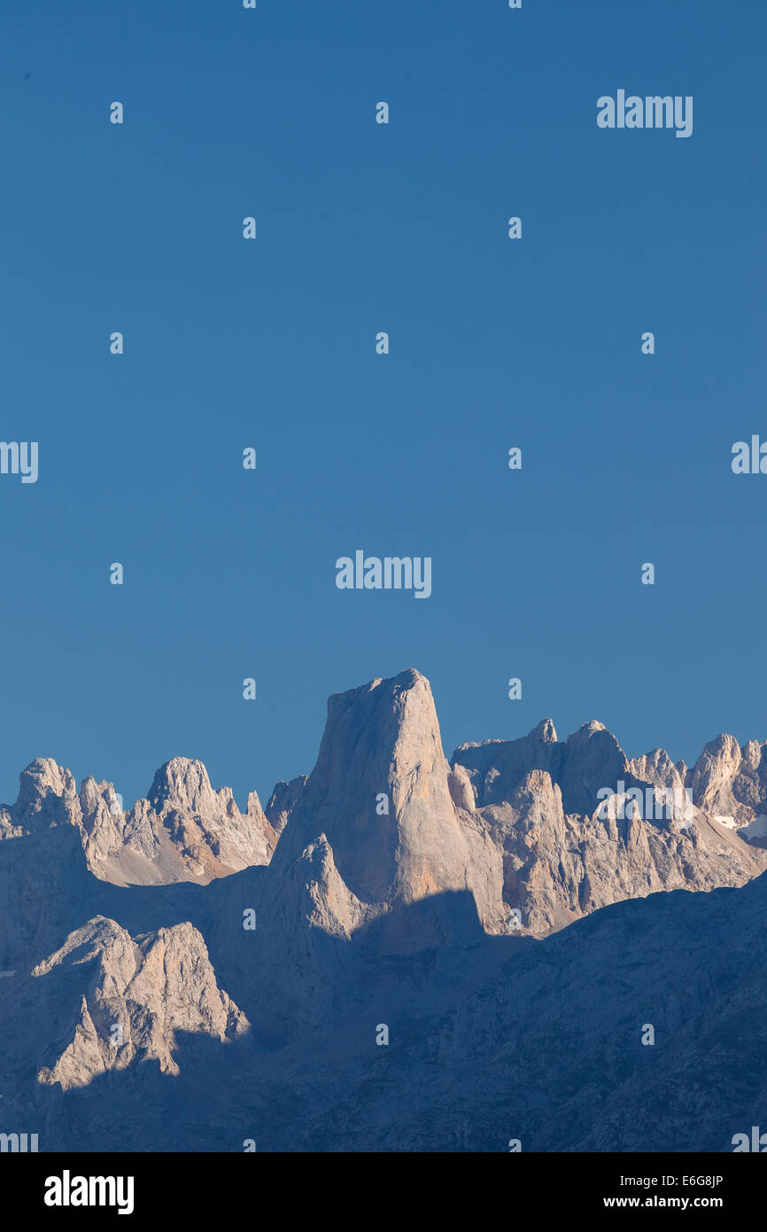 Urruello-Naranjo de Bulnes mountain. Picos de Europa National Park ...