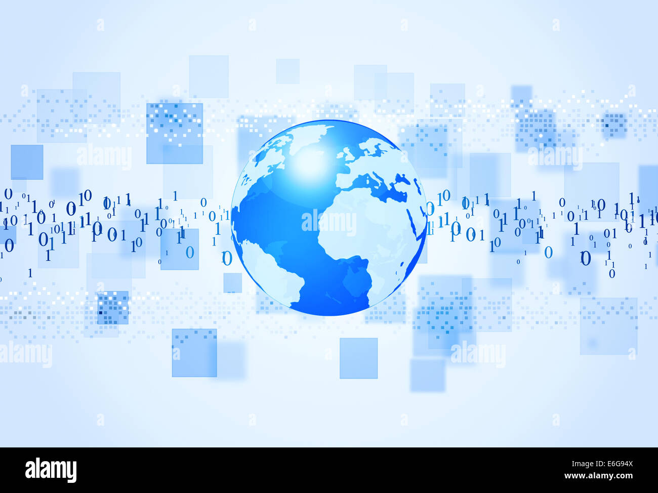 abstract technology digital binary code information background Stock ...