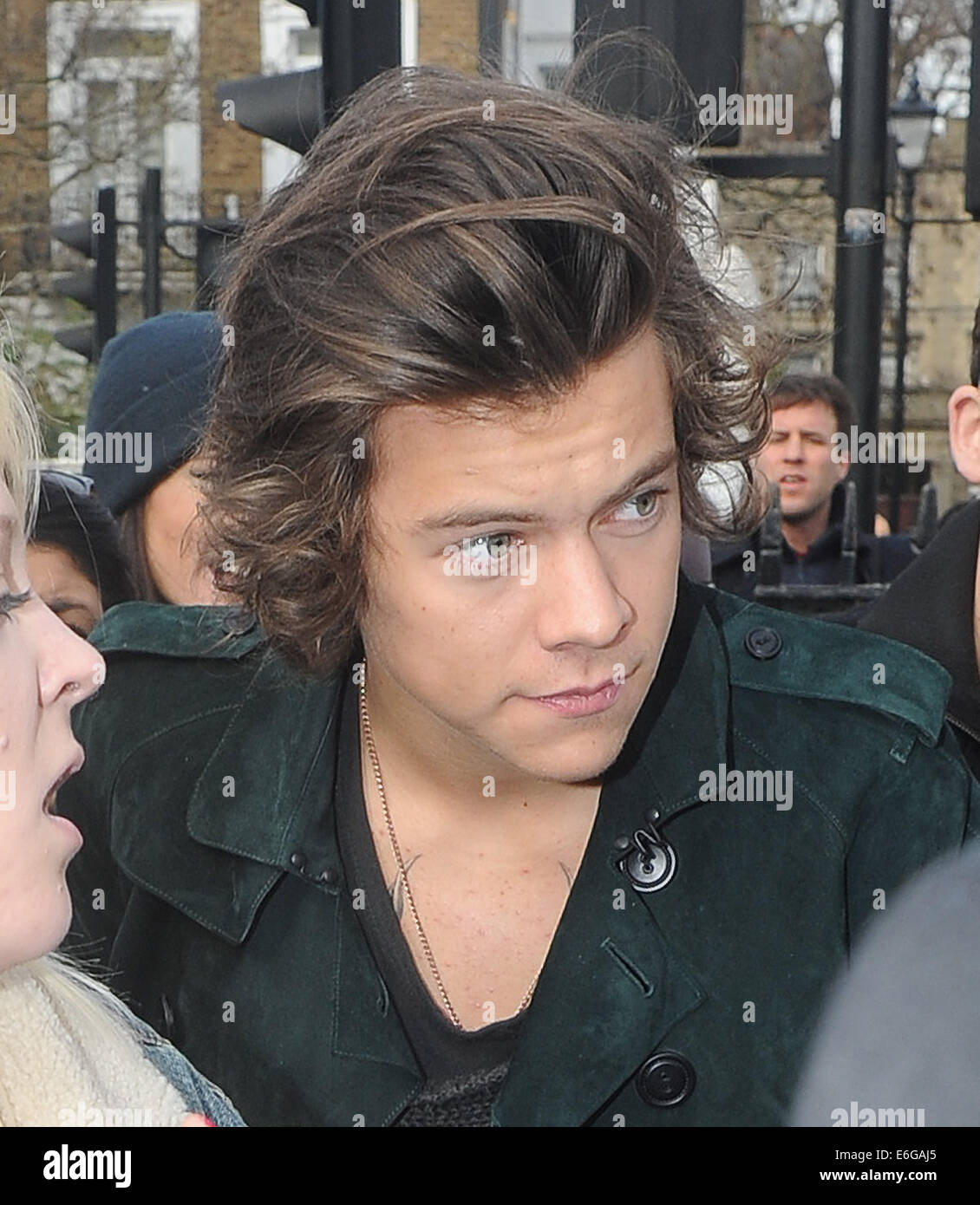Celebs Leaving Burberry Fashion Show at kensington gardens. Harry ...