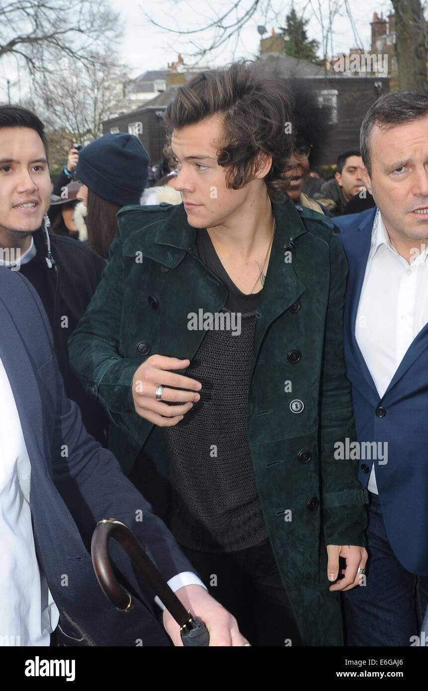 Celebs Leaving Burberry Fashion Show at kensington gardens. Harry ...