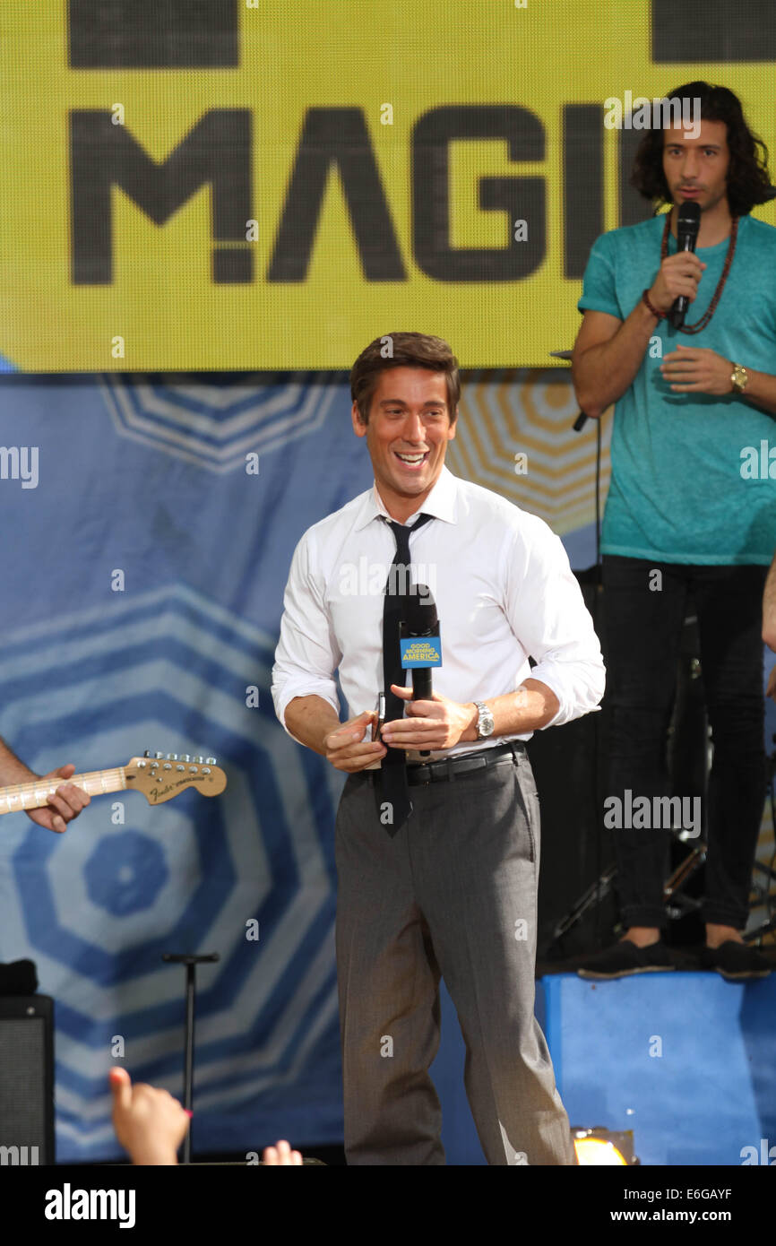 David muir hi-res stock photography and images - Alamy