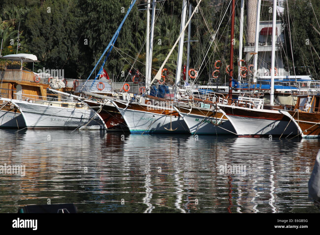 Bodrum Marina from Mugla, Turkey Stock Photo - Alamy