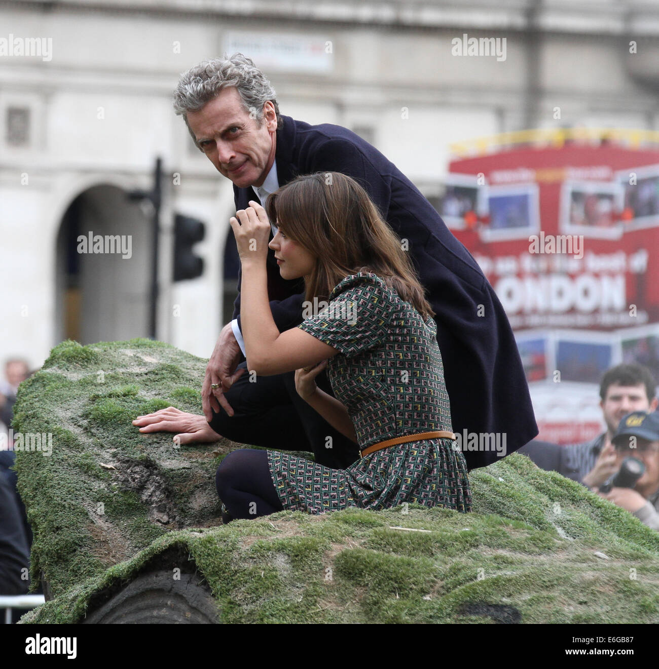 Peter Capaldi Jenna Coleman Attend High Resolution Stock Photography ...