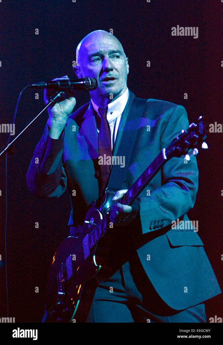 New York, NY, USA. 21st Aug, 2014. Midge Ure on stage for Retro Futura ...
