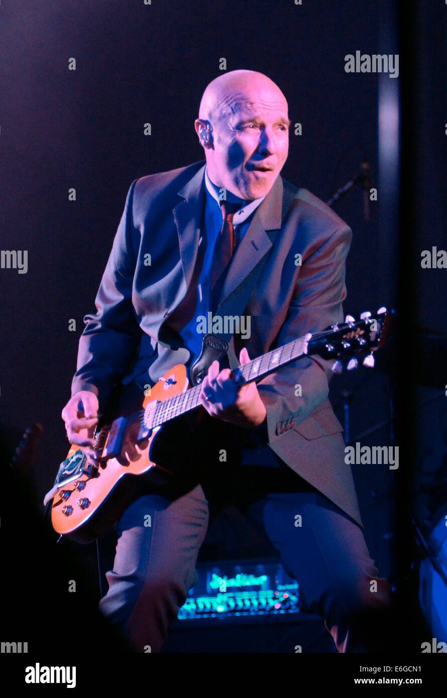 New York, NY, USA. 21st Aug, 2014. Midge Ure on stage for Retro Futura ...