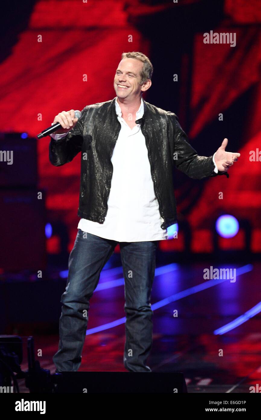 Canadian singer garou performs in hi-res stock photography and images ...