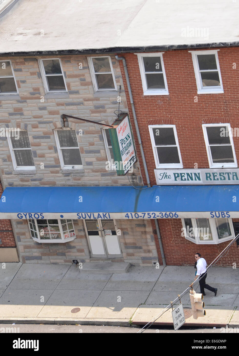 Aerial view baltimore maryland hi-res stock photography and images - Alamy