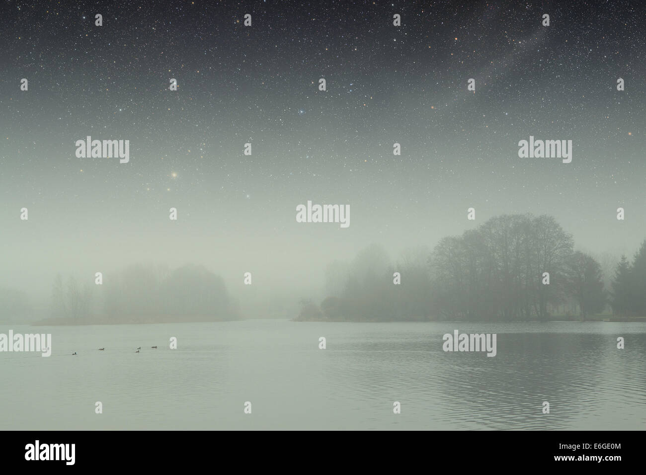 early spring night. Elements of this image furnished by NASA Stock ...