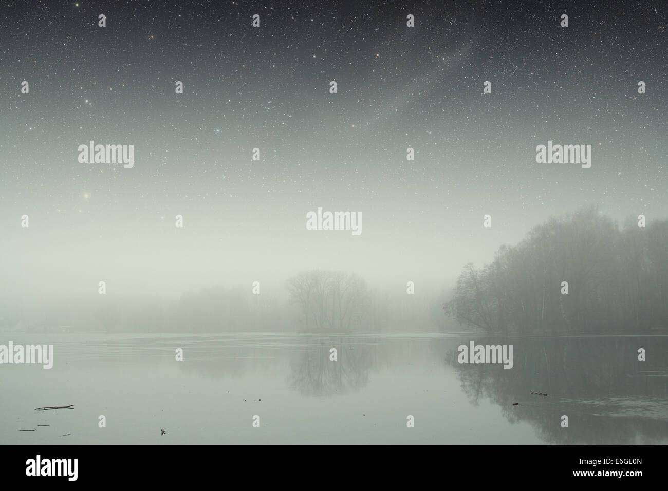 early spring night. Elements of this image furnished by NASA Stock ...