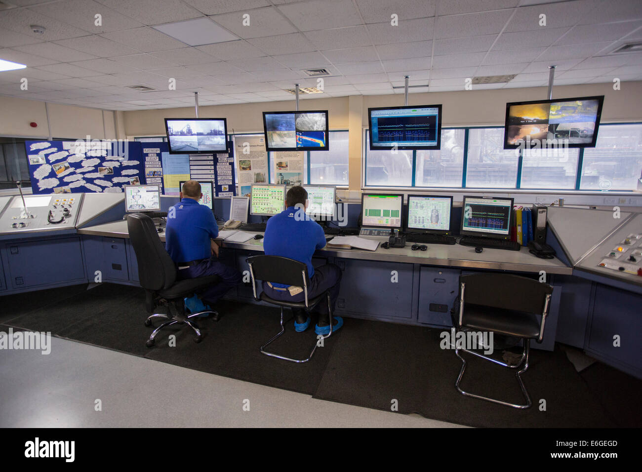 Port Talbot Steelworks In South Wales High Resolution Stock Photography ...