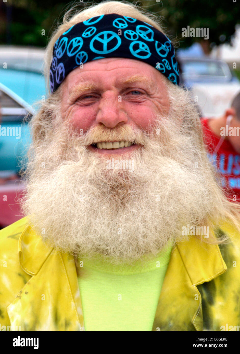 Portrait of an older man in Michigan Stock Photo - Alamy
