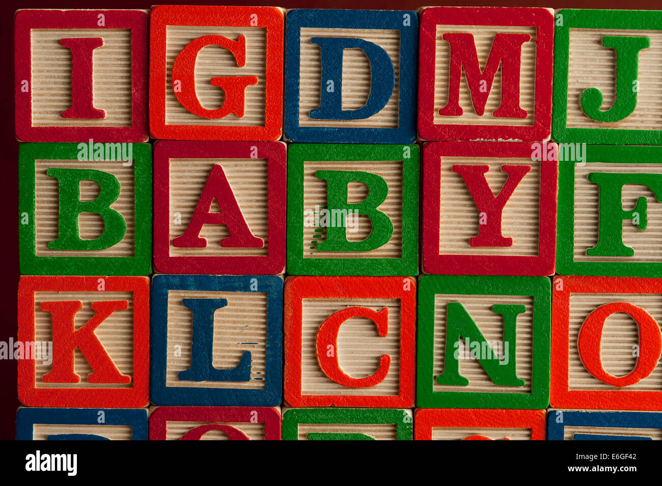 Alphabet blocks hi-res stock photography and images - Alamy