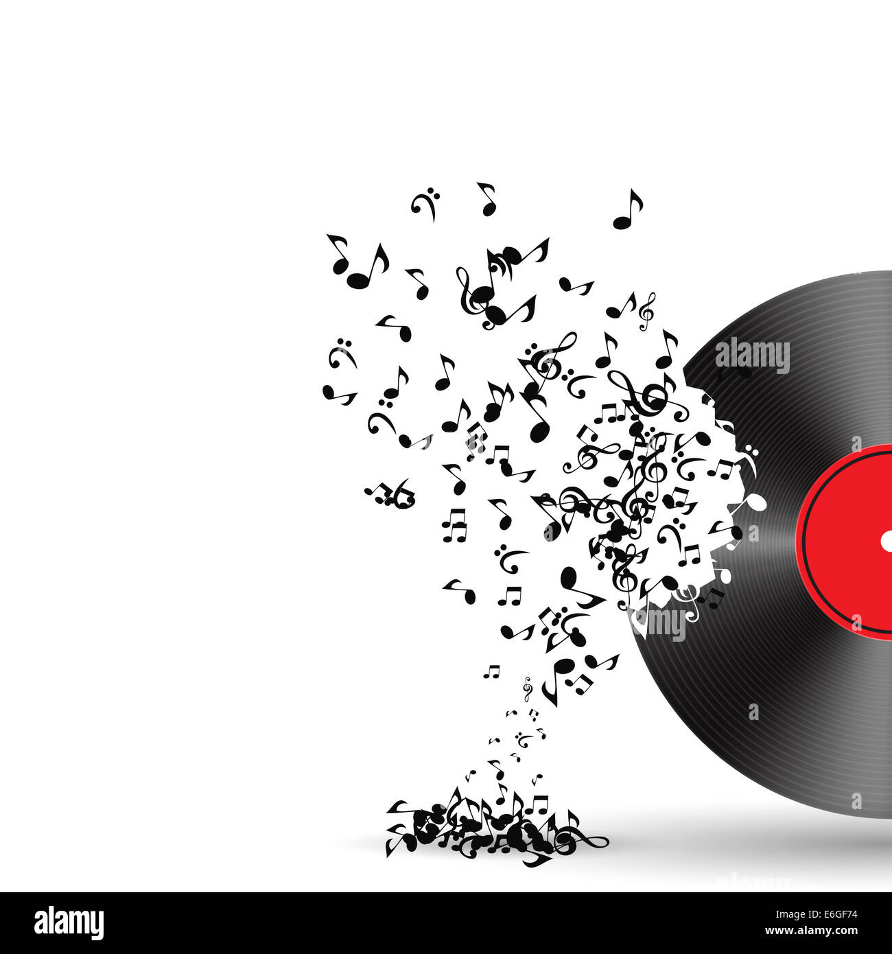 Abstract music background vector illustration for your design Stock ...