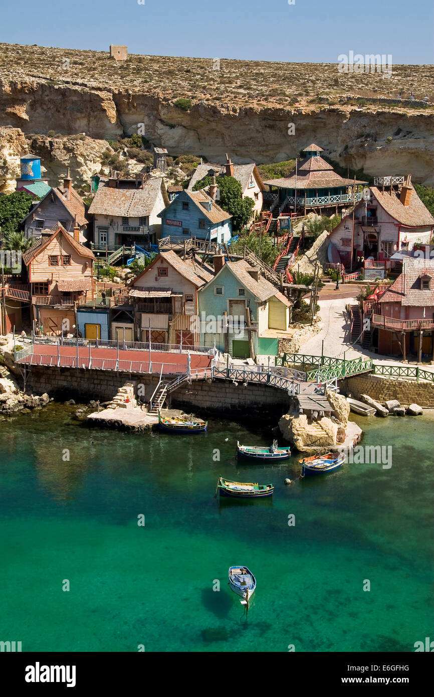 Popeye's village hi-res stock photography and images - Alamy
