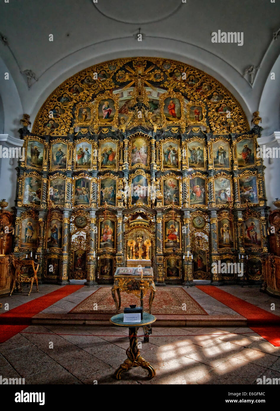 Greek orthodox temple in Eger Stock Photo - Alamy