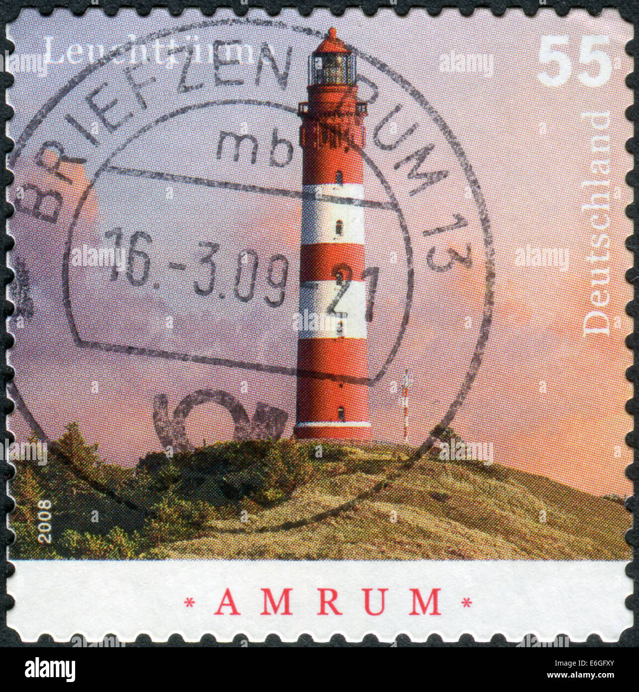GERMANY - CIRCA 2008: Postage stamp printed in Germany, shows a ...