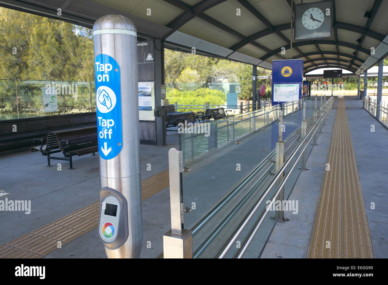 Sydney olympic park ferry wharf in western sydney,new south wales ...