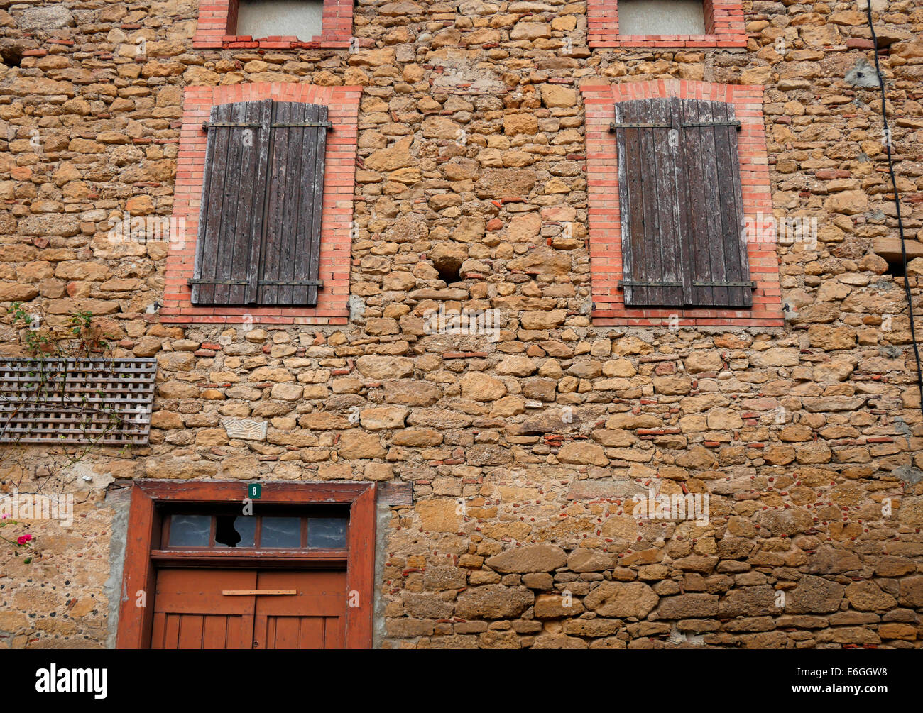 French country farmhouse walls hi-res stock photography and images - Alamy