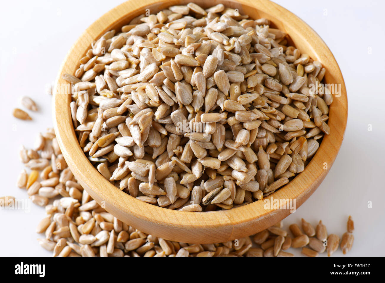 Raw dehulled sunflower seed kernels Stock Photo - Alamy