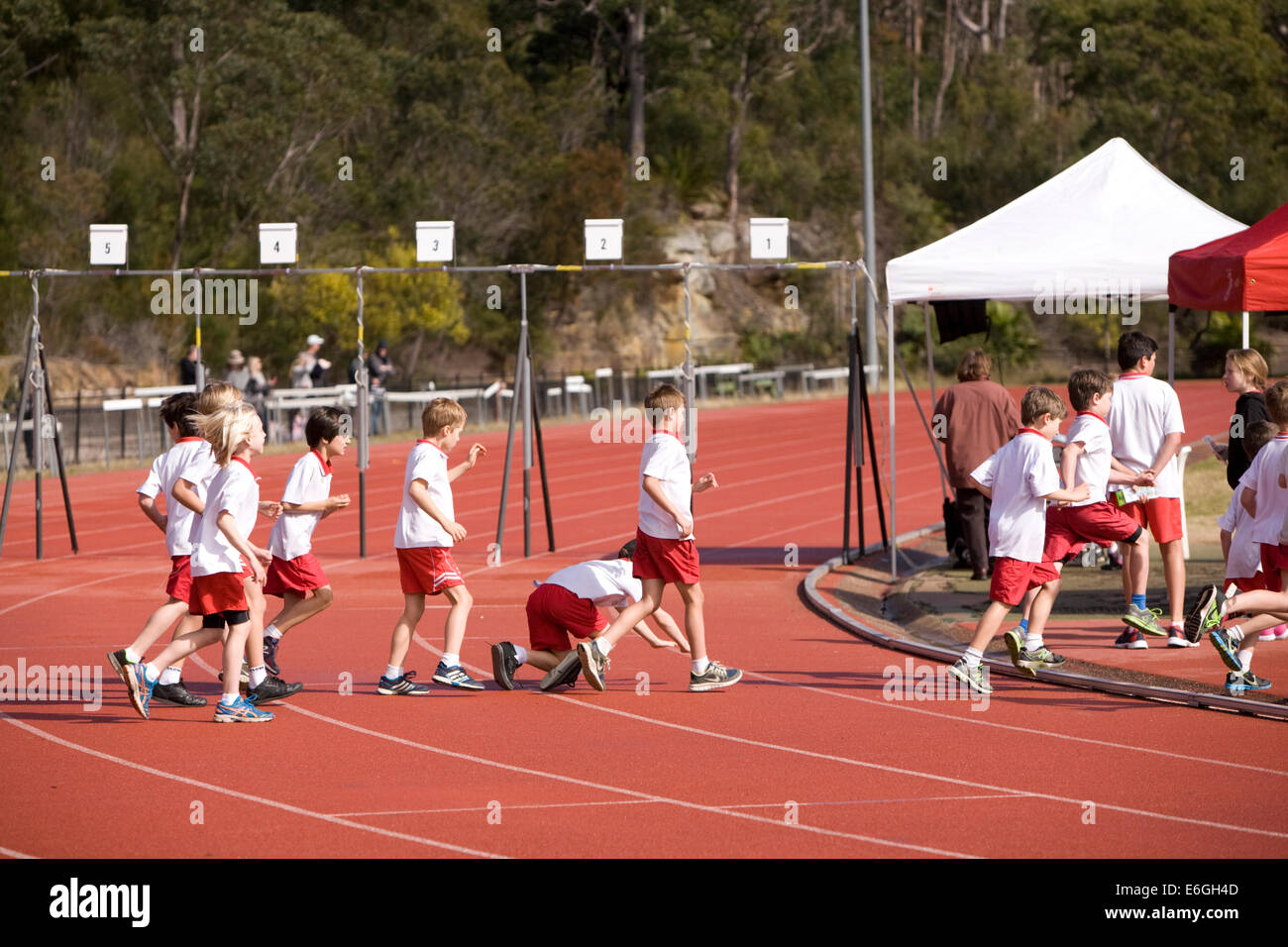 Australian primary school sports and athletics day in narrabeen,Sydney ...