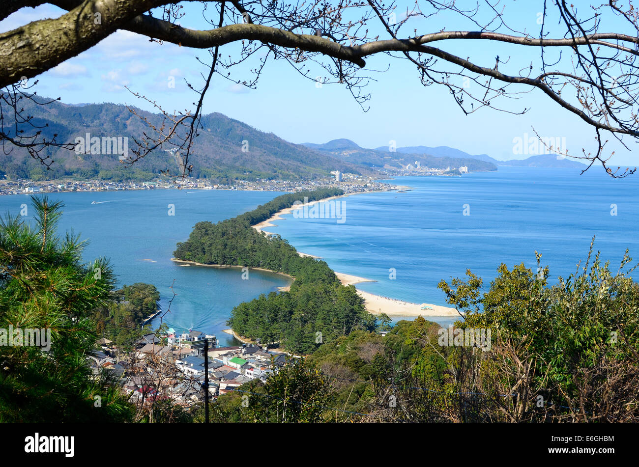 Amanohashidate in Kyoto prefecture, Japan Stock Photo - Alamy