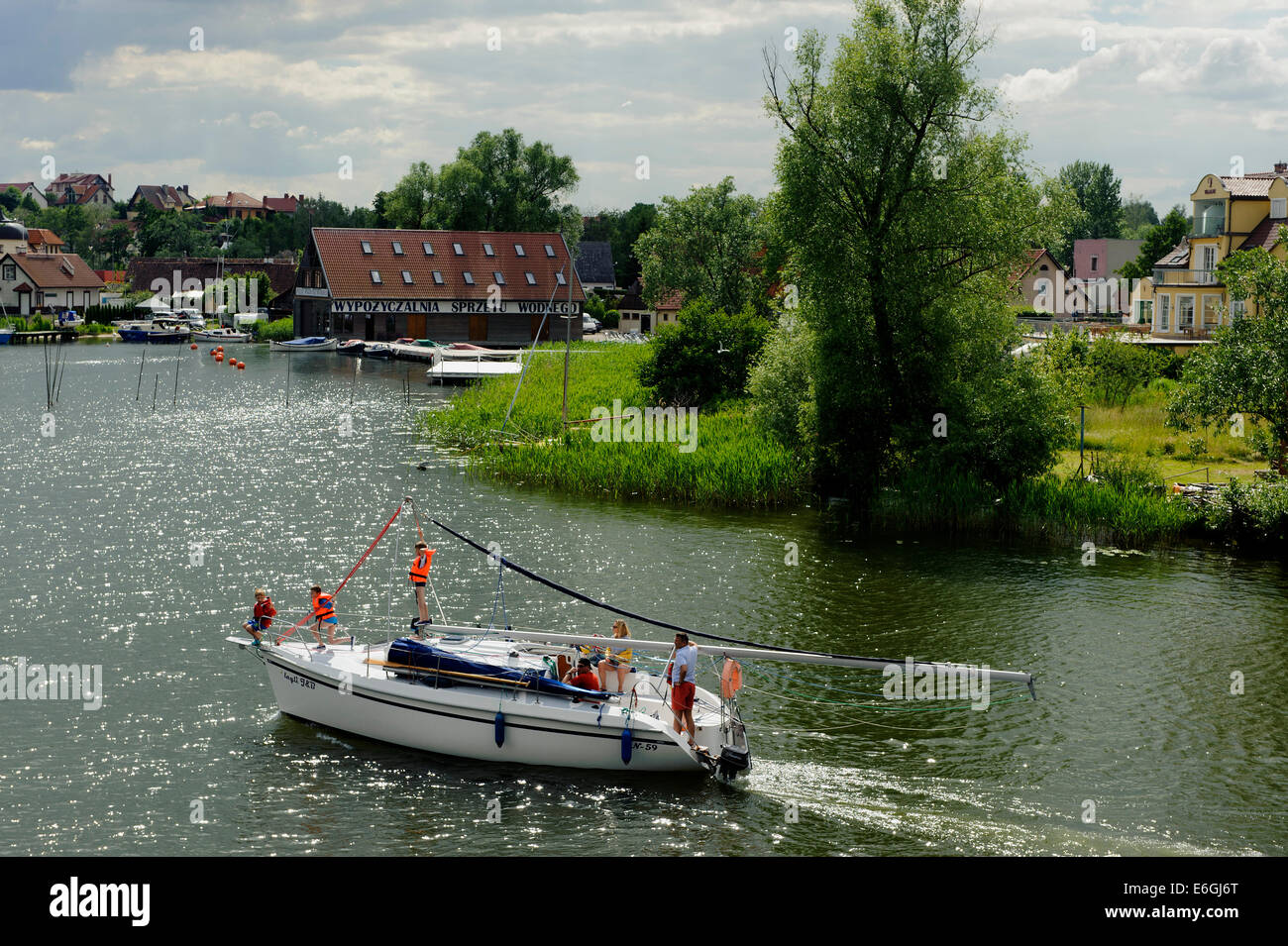 Masuria boat hi-res stock photography and images - Alamy