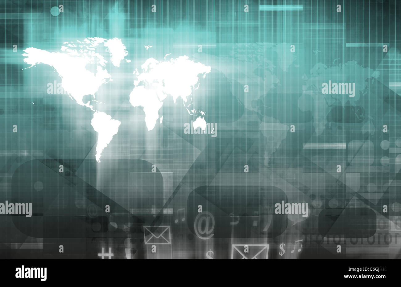 Technology Engineering as a Presentation Art Work Stock Photo - Alamy