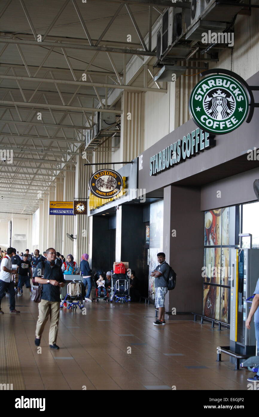 local and foreign cafes in Malaysia Stock Photo - Alamy