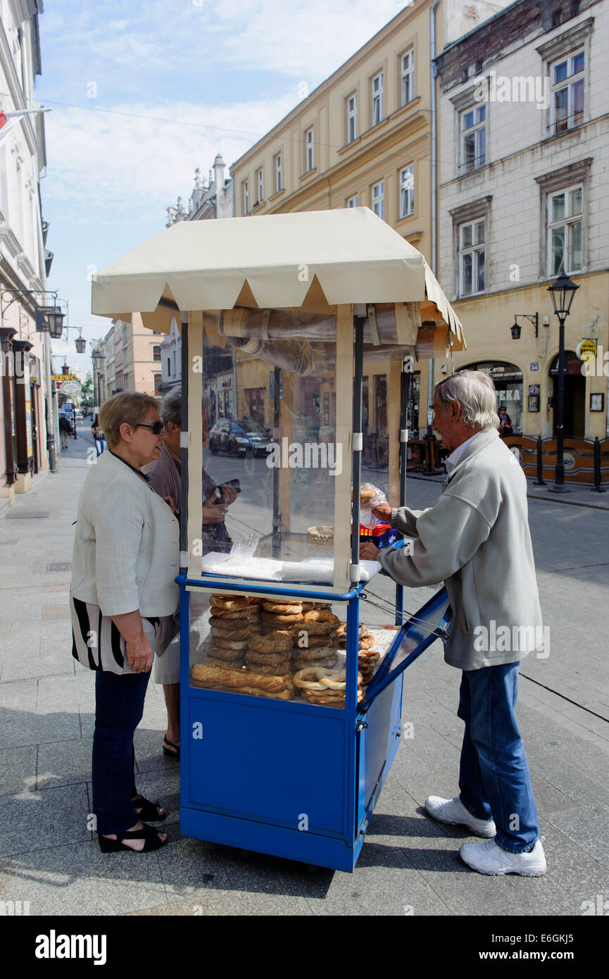 Krakow bagel hi-res stock photography and images - Alamy