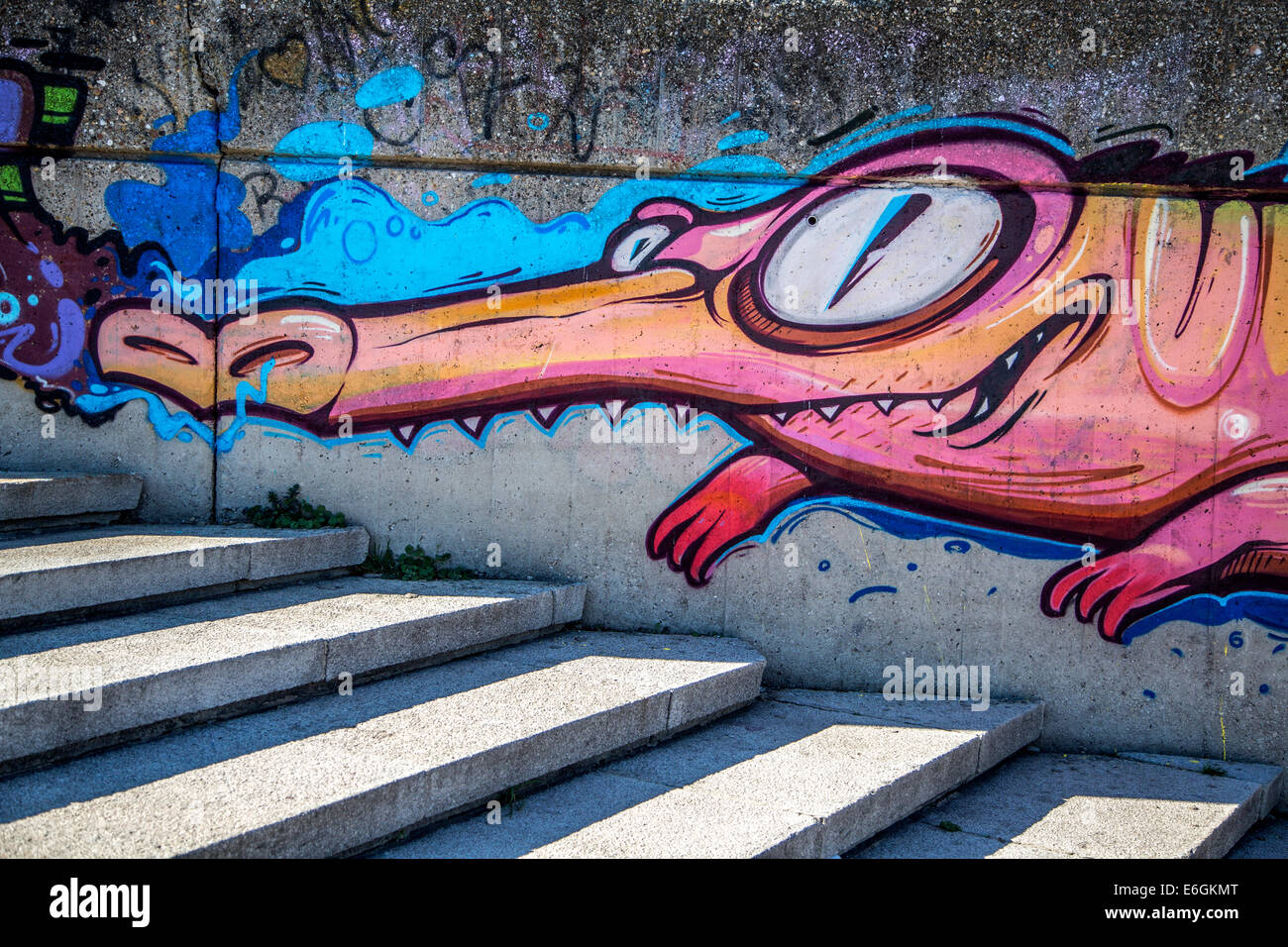 Artistic animal graffiti hi-res stock photography and images - Alamy