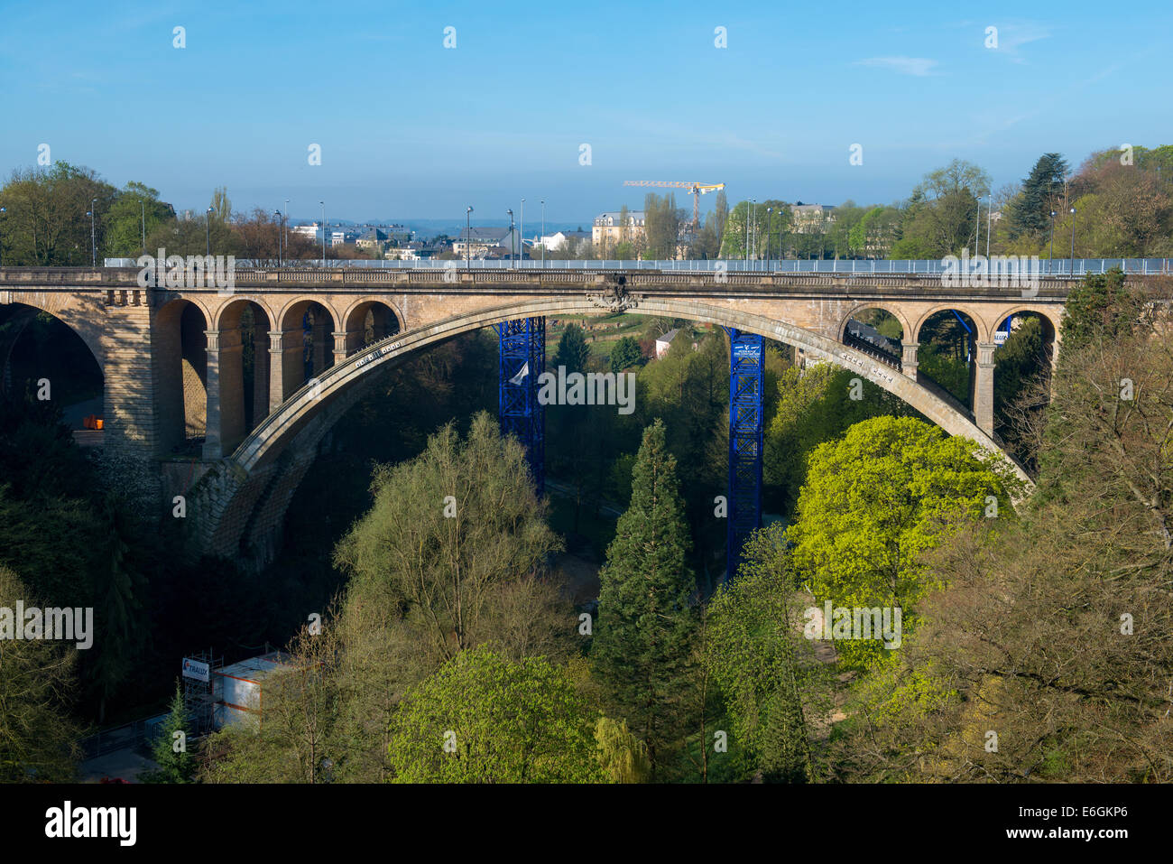 Old Bridge In Luxembourg City Stock Photos & Old Bridge In Luxembourg ...