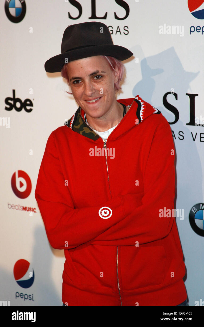 Las Vegas, Nevada, USA. 22nd Aug, 2014. DJ Samantha Ronson attends the ...