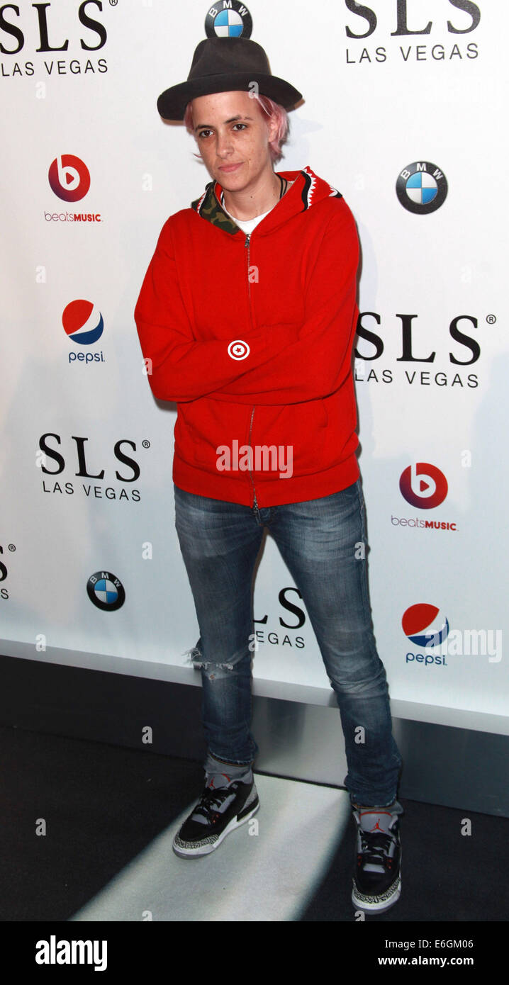 Las Vegas, Nevada, USA. 22nd Aug, 2014. DJ Samantha Ronson attends the ...