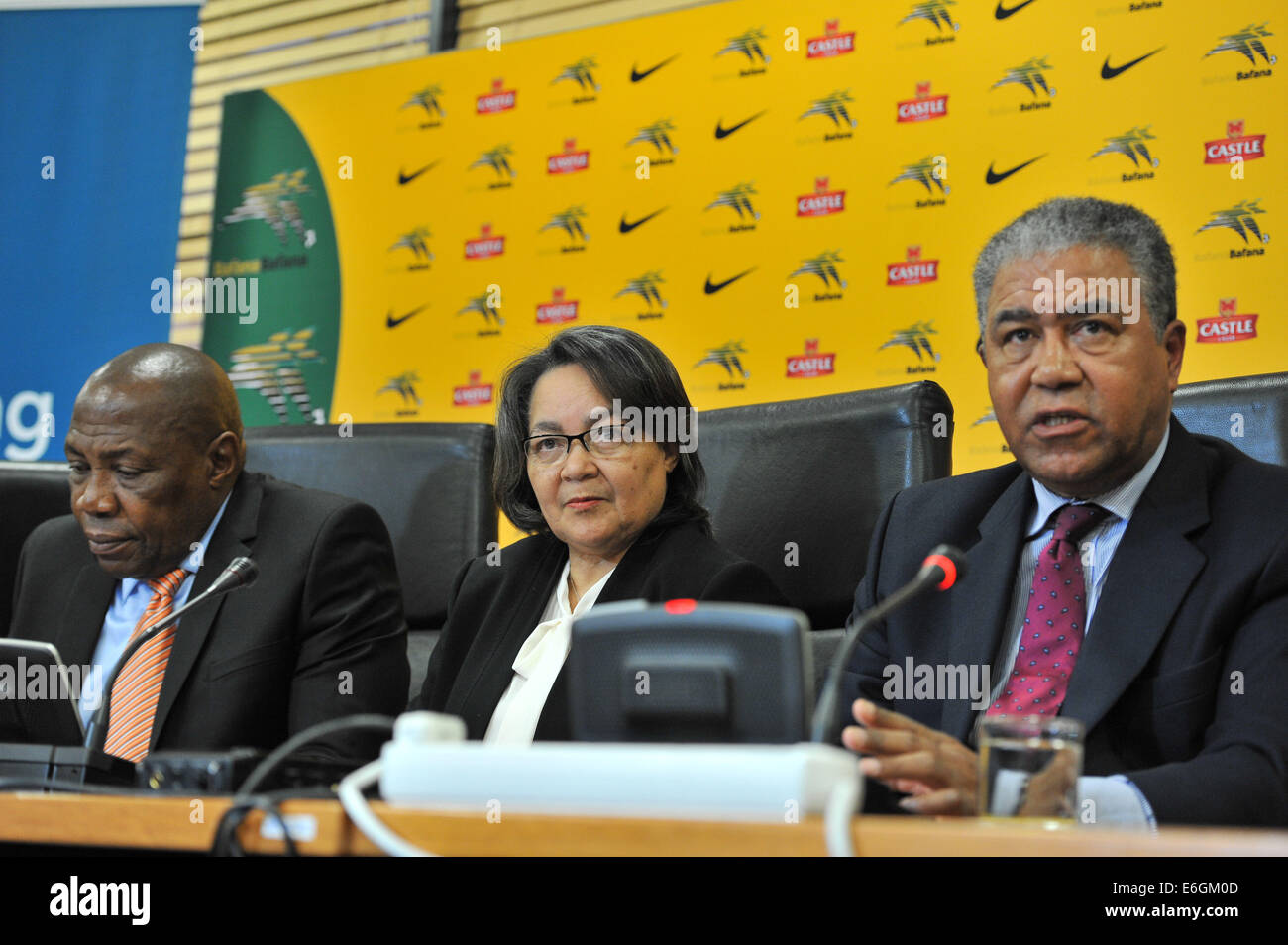 South african national football team hi-res stock photography and ...