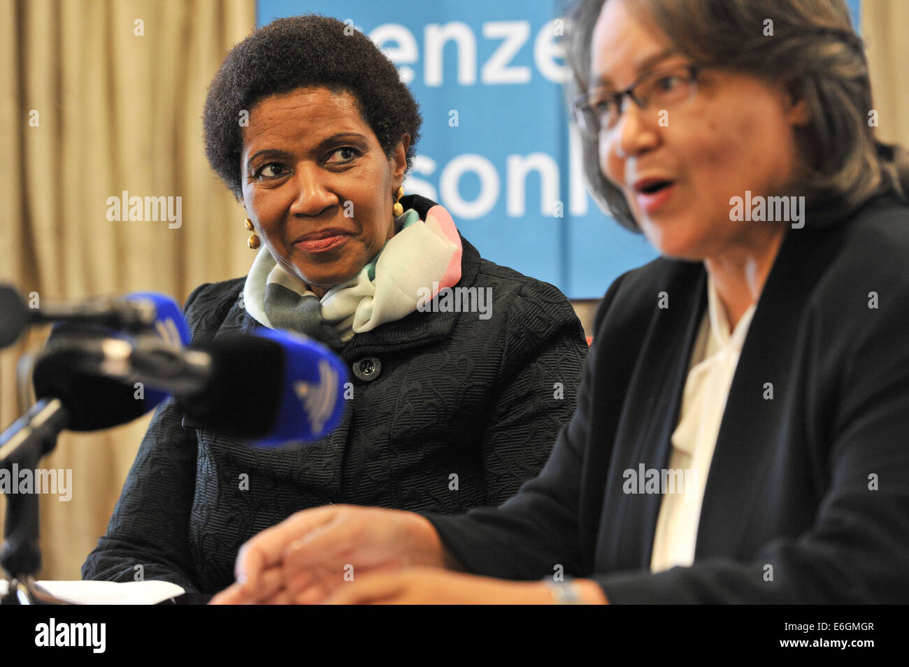Cape Town, South Africa. 22nd August, 2014. Dr Phumzile Mlambo-Ngcuka ...