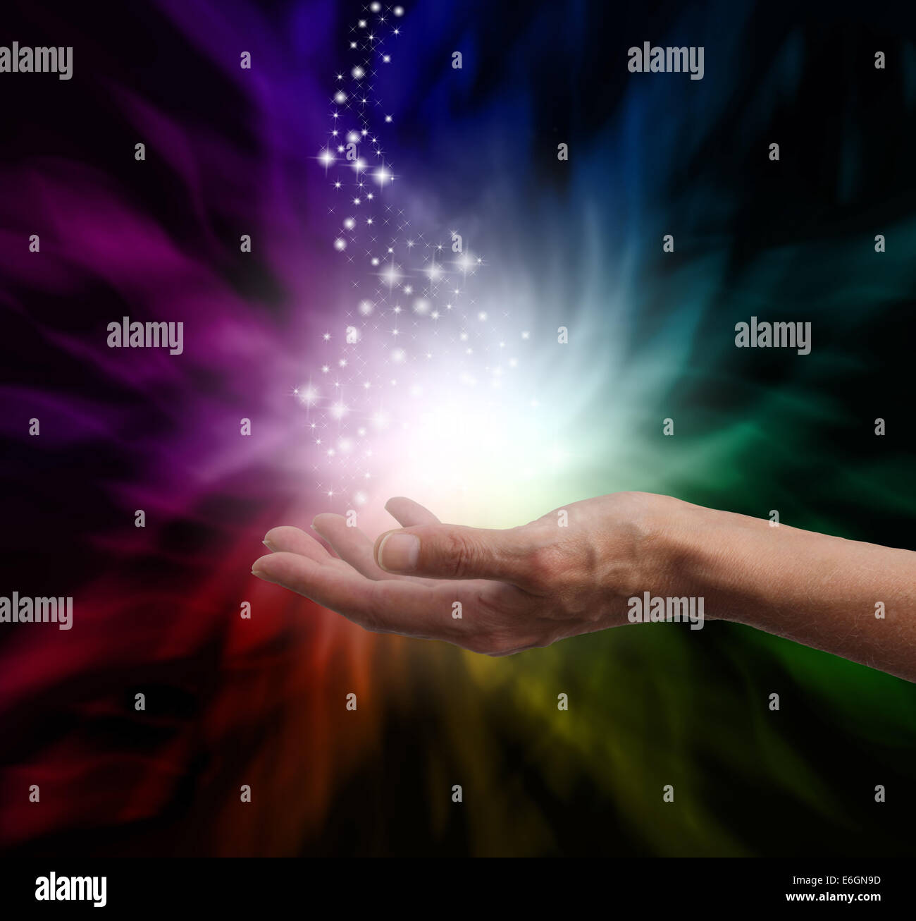 Sending Healing High Resolution Stock Photography and Images - Alamy