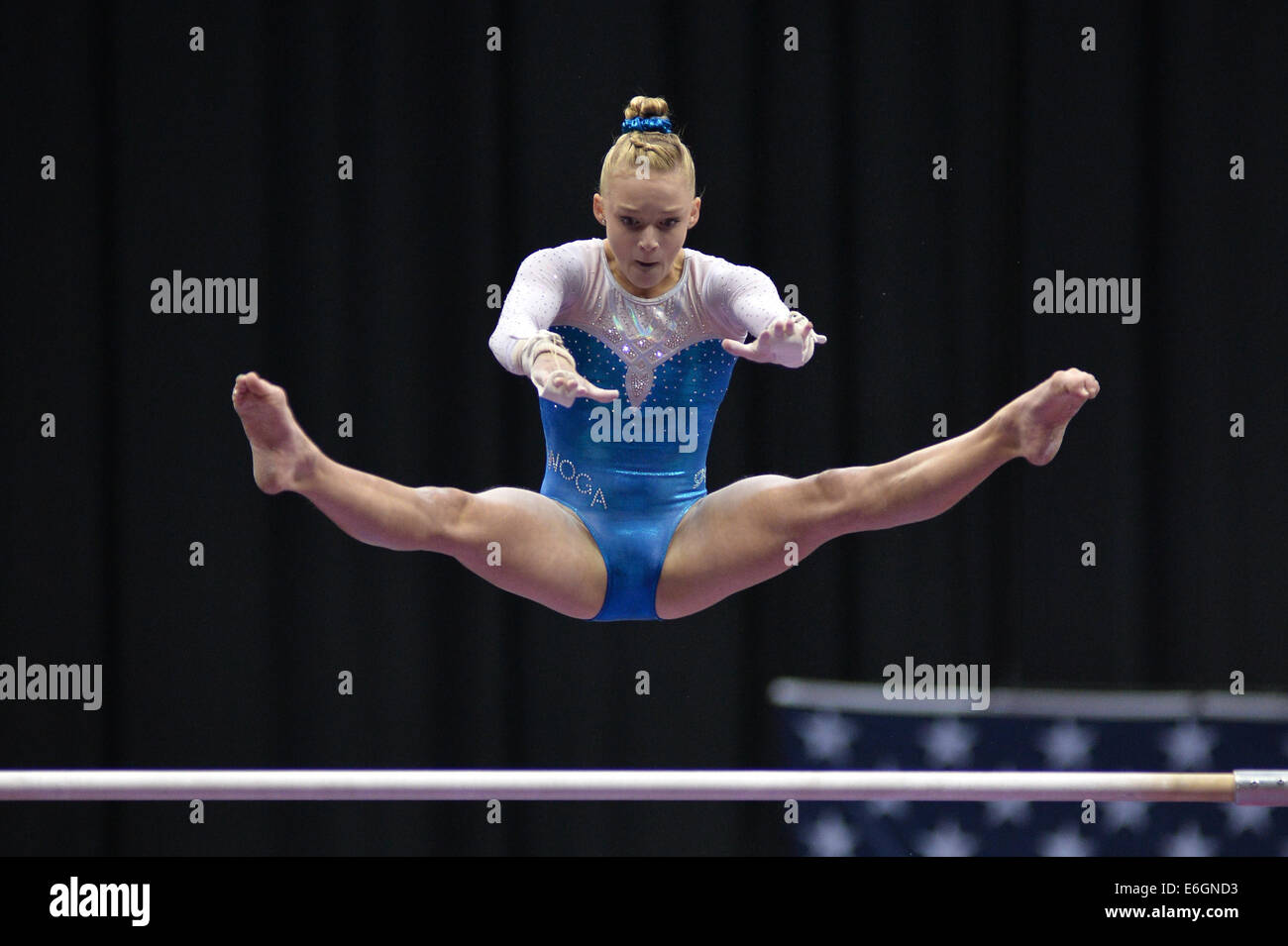 Aug 21, 2014 - Pittsburgh, Pennsylvania, U.S. - ALYSSA BAUMANN competes ...