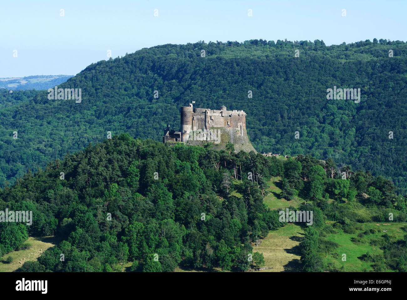 Castle of Murol, Puy de Dome, Auvergne, France, Europe Stock Photo - Alamy