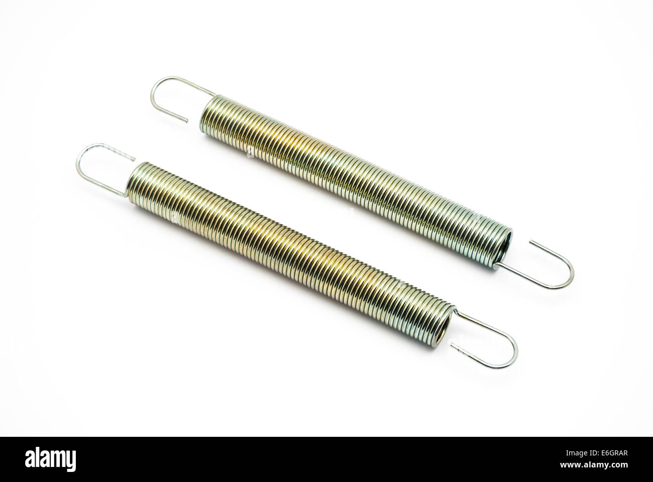 Pile metal springs hi-res stock photography and images - Alamy