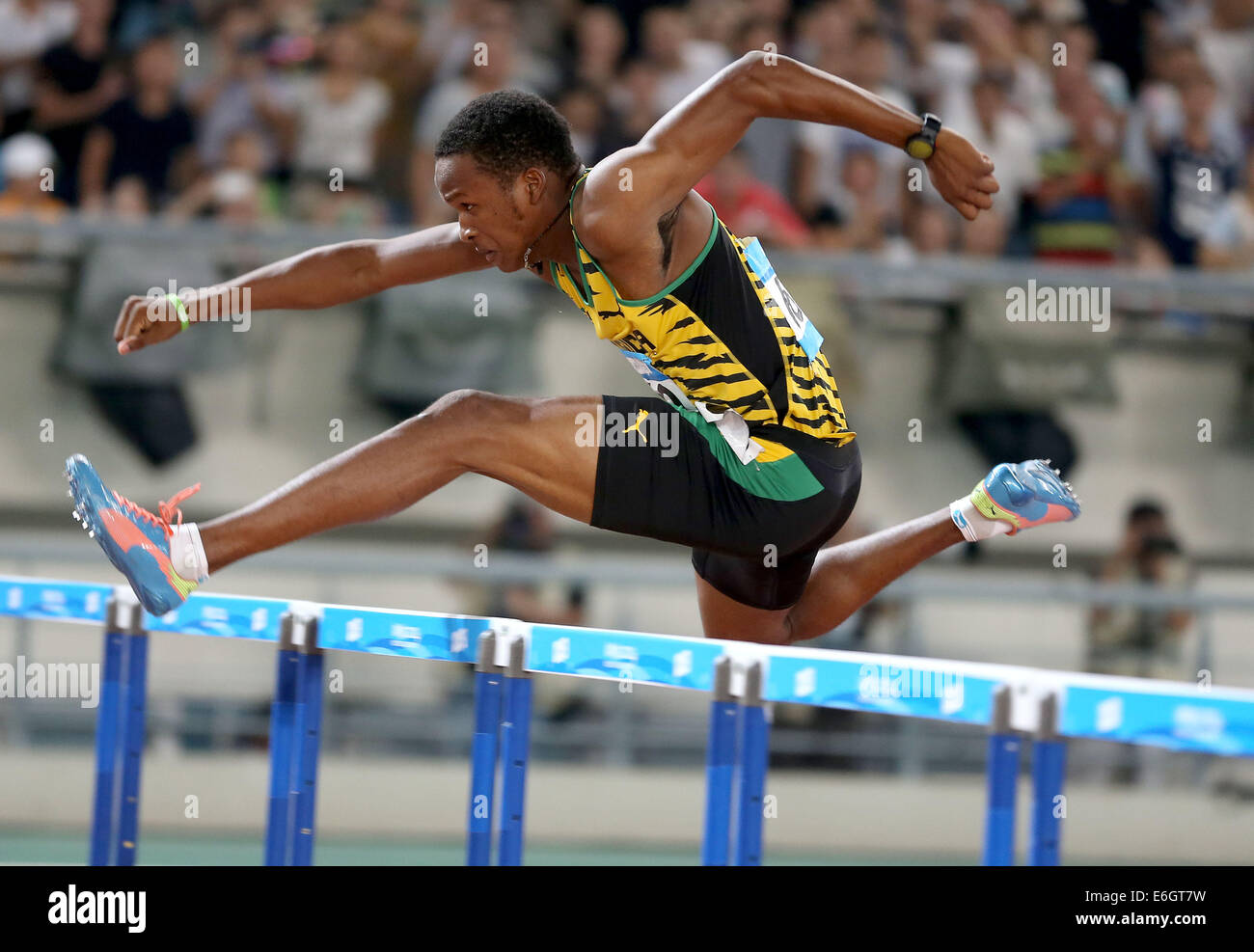 Jaheel hyde hurdles hi-res stock photography and images - Alamy