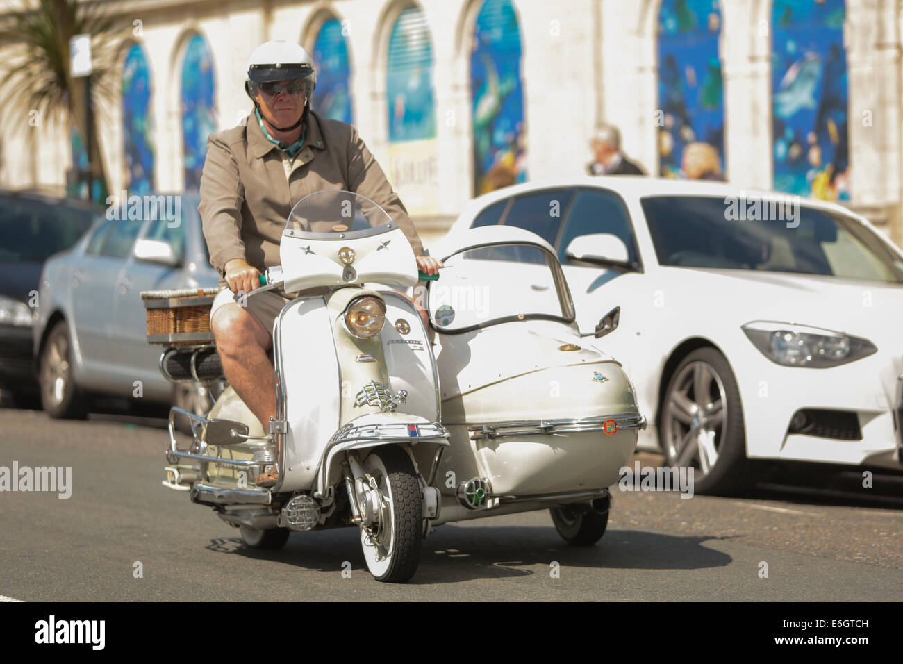 Lambretta sidecar hi-res stock photography and images - Alamy